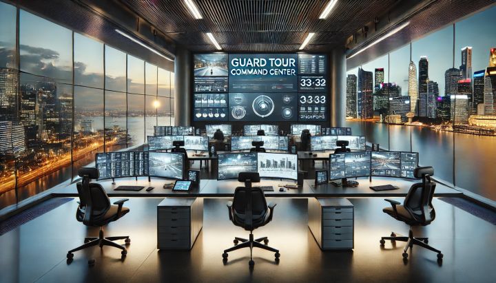 Guard Tour Command Center Singapore - 30SGD Per Month